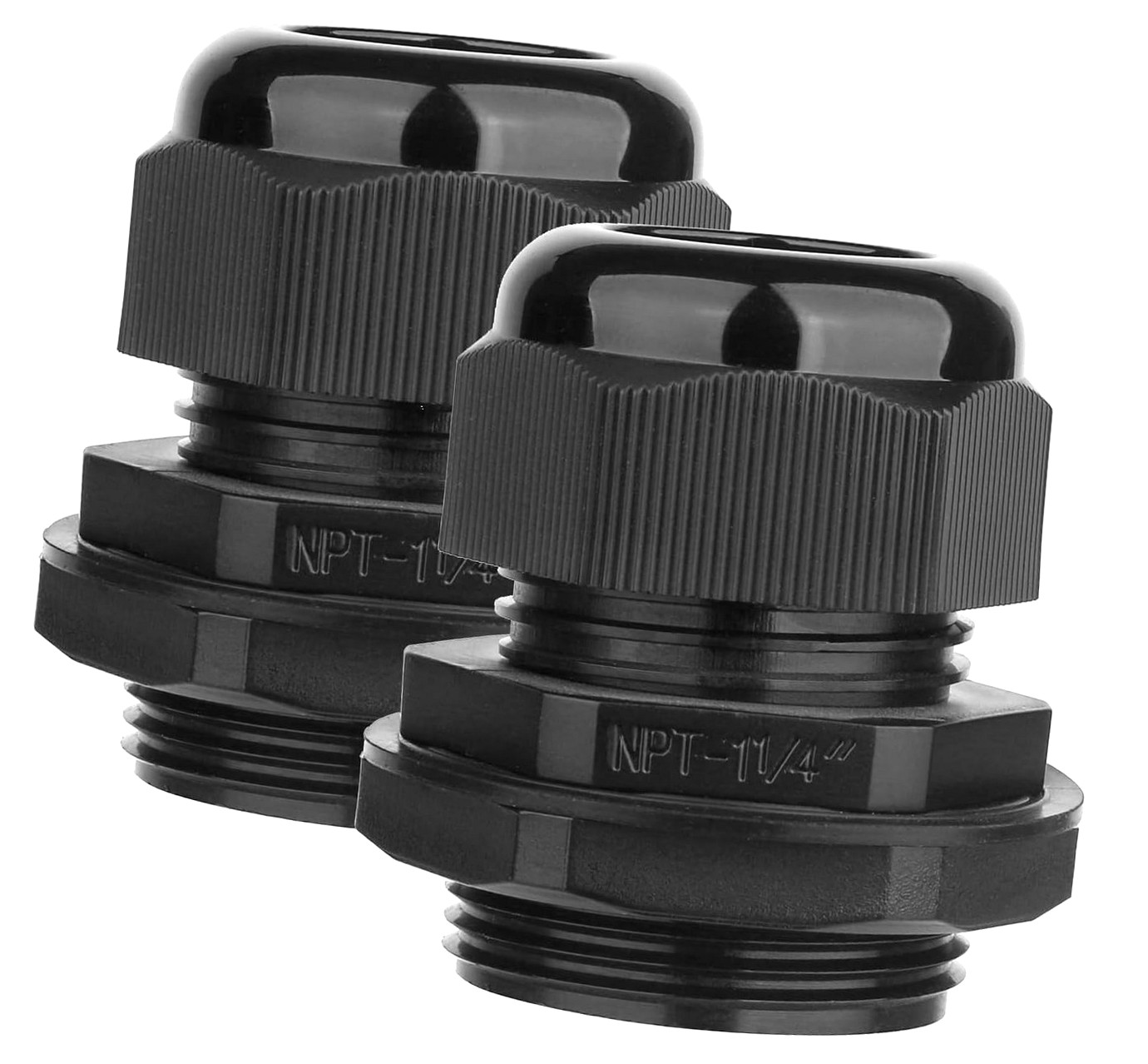 HYKE 20 Pack 3/8'' NPT Cable Gland 4-8mm/0.16-0.31inch Nylon Cable ...