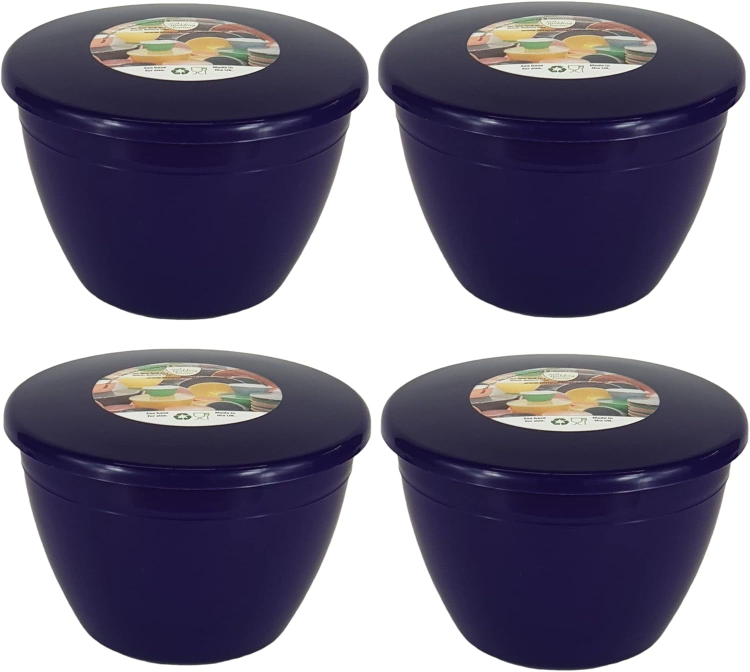 HYKE 20 fl oz Pudding Mold and Lid Reusable Food Safe Plastic Steam ...