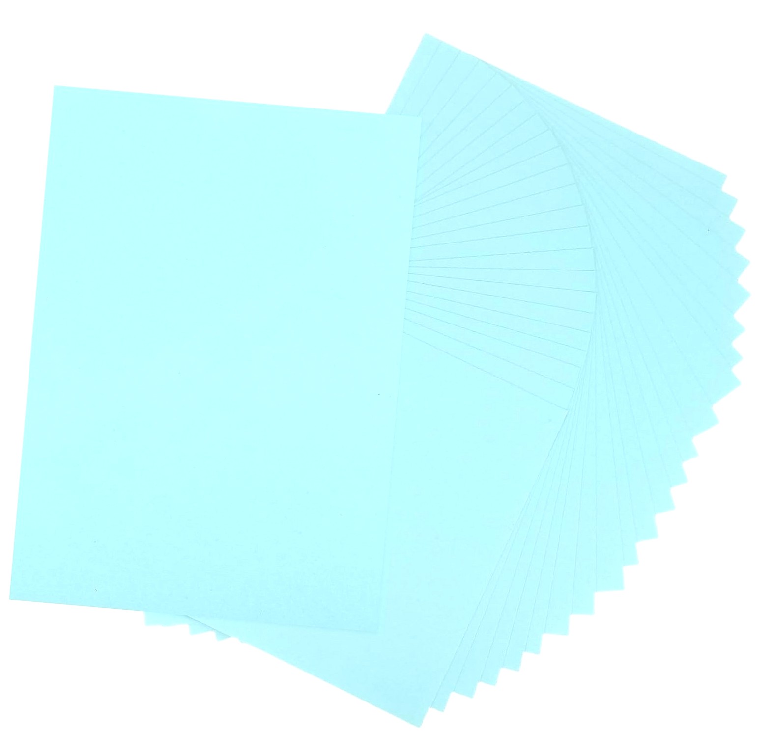 HYKE 24 Light Blue Cardstock Printer Paper 8.5" 11" Thick Paper Sheet ...