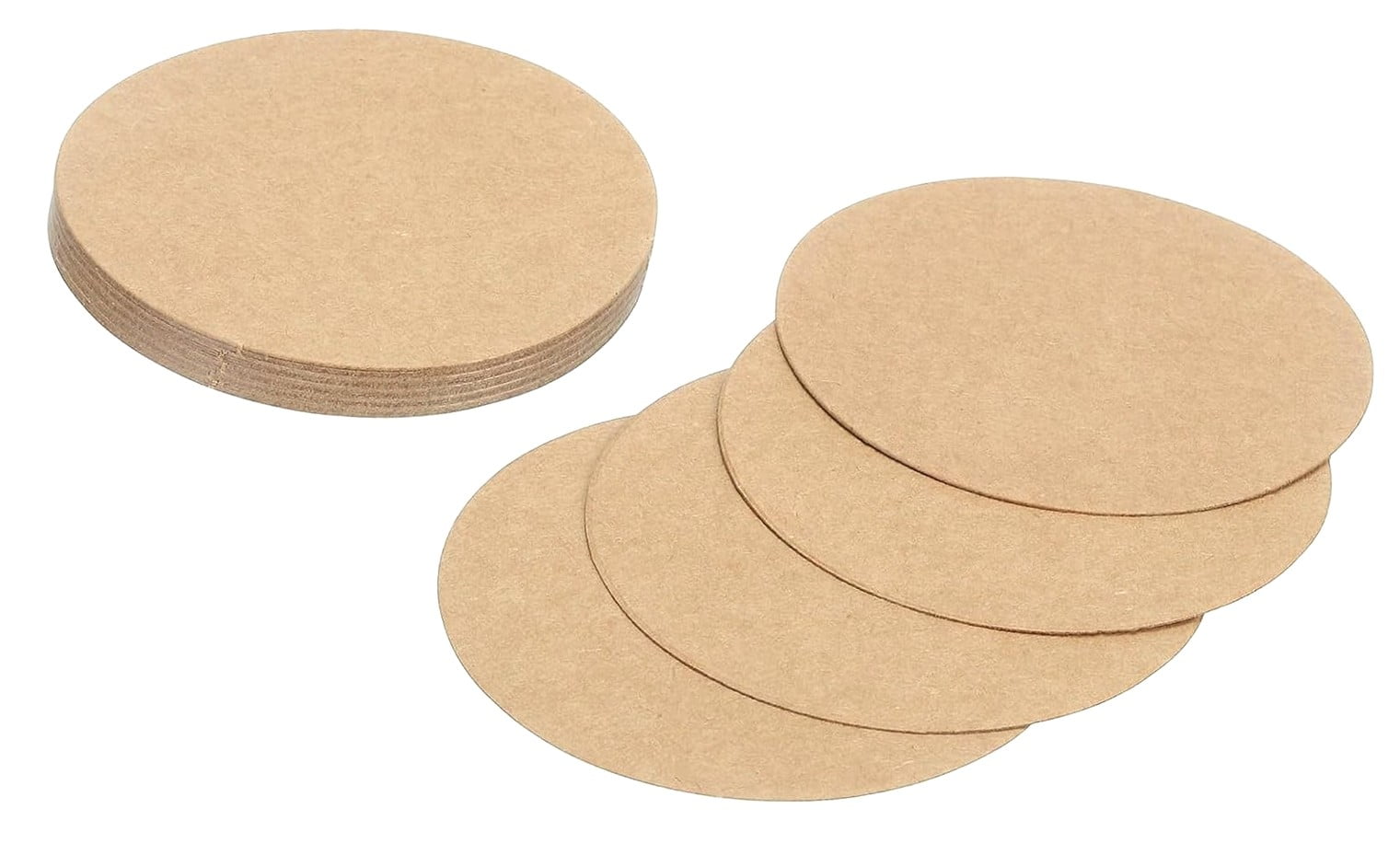 HYKE 24 Pcs Circle Card Stock, 2 Inch Round Cutouts Paper Thick ...