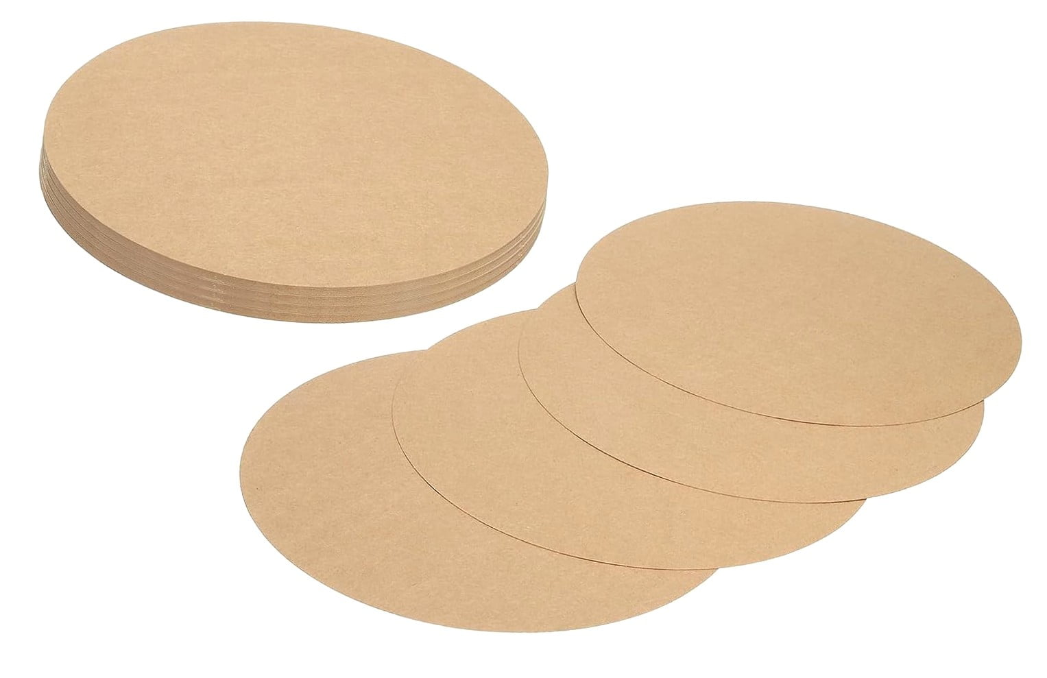 HYKE 24 Pieces Circular Card Stock, 11.8 Inch Round Cut-Outs Paper ...