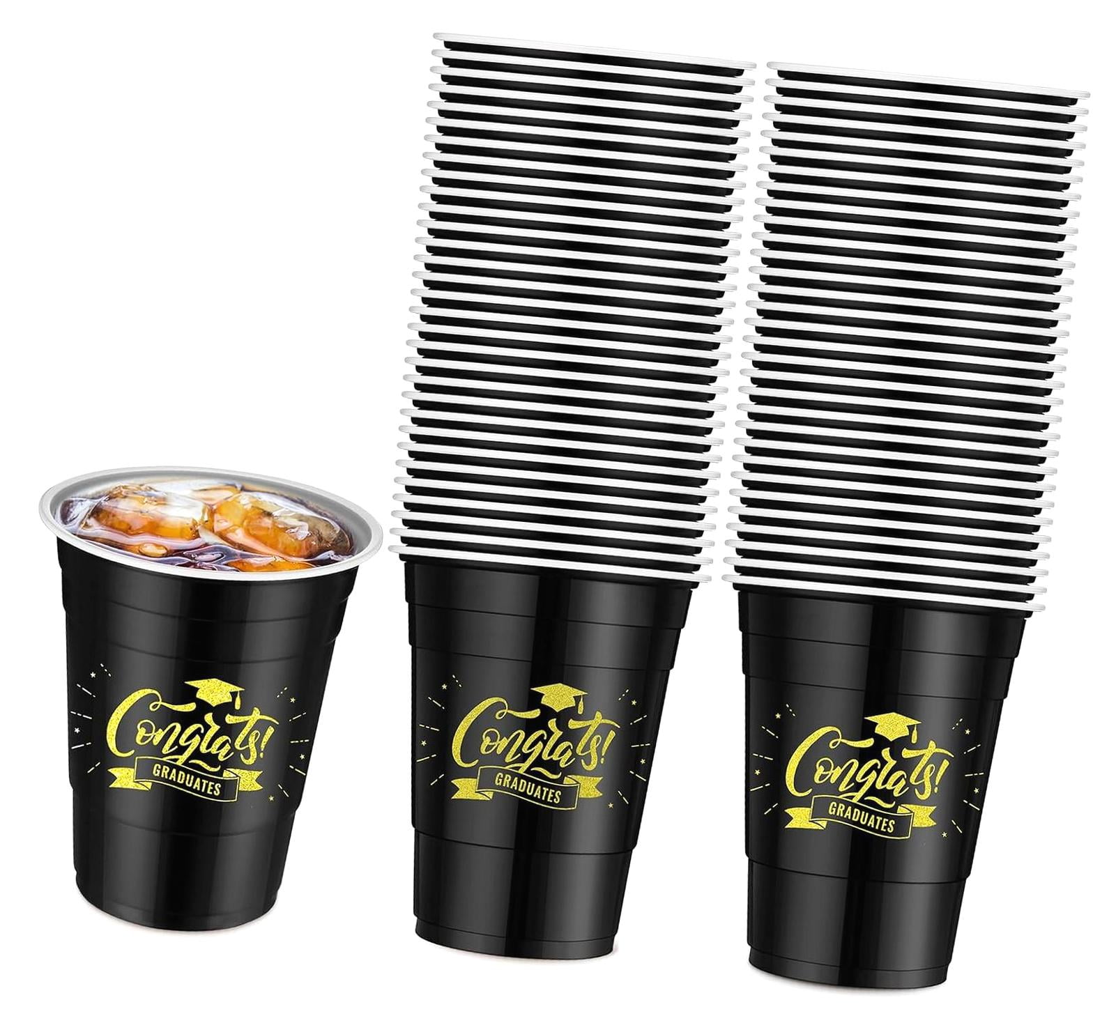 HYKE 25 Pieces 2025 Graduation Cups 16 oz Graduation Cups Plastic ...