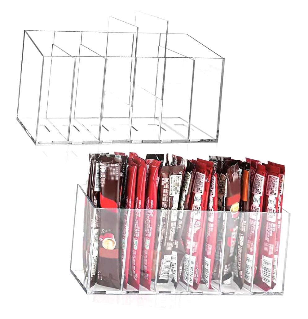 HYKE 2Pcs Drink Packet Organizer, Water Drink Packet Holder, Pantry ...