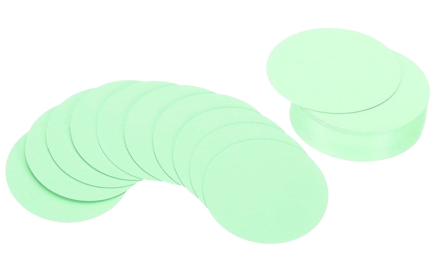HYKE 2inch Circle Card Stock, 50Pcs Round Shape Cutouts Paper Thick ...