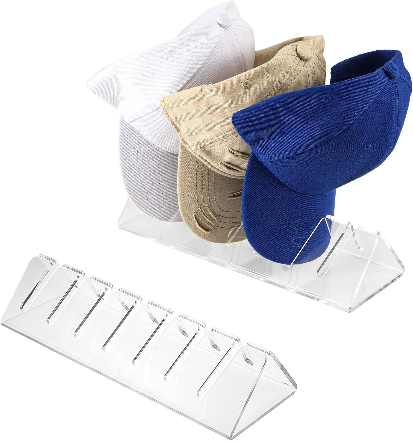 HYKE 2pcs Hat Stand for Baseball Caps, No Install Baseball Hat Holder ...