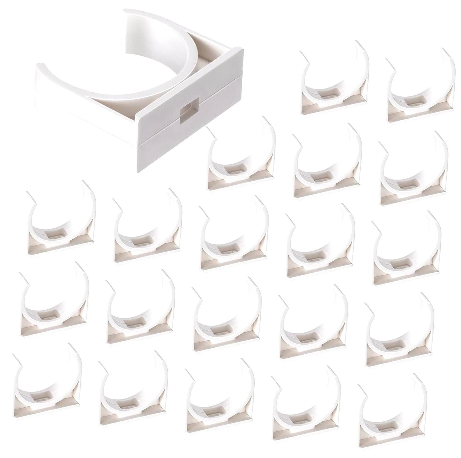 HYKE 30PCS 32mm/1.26in U-Shaped Water Pipe Clamps, 1-1/4 Inch PVC Pipe ...