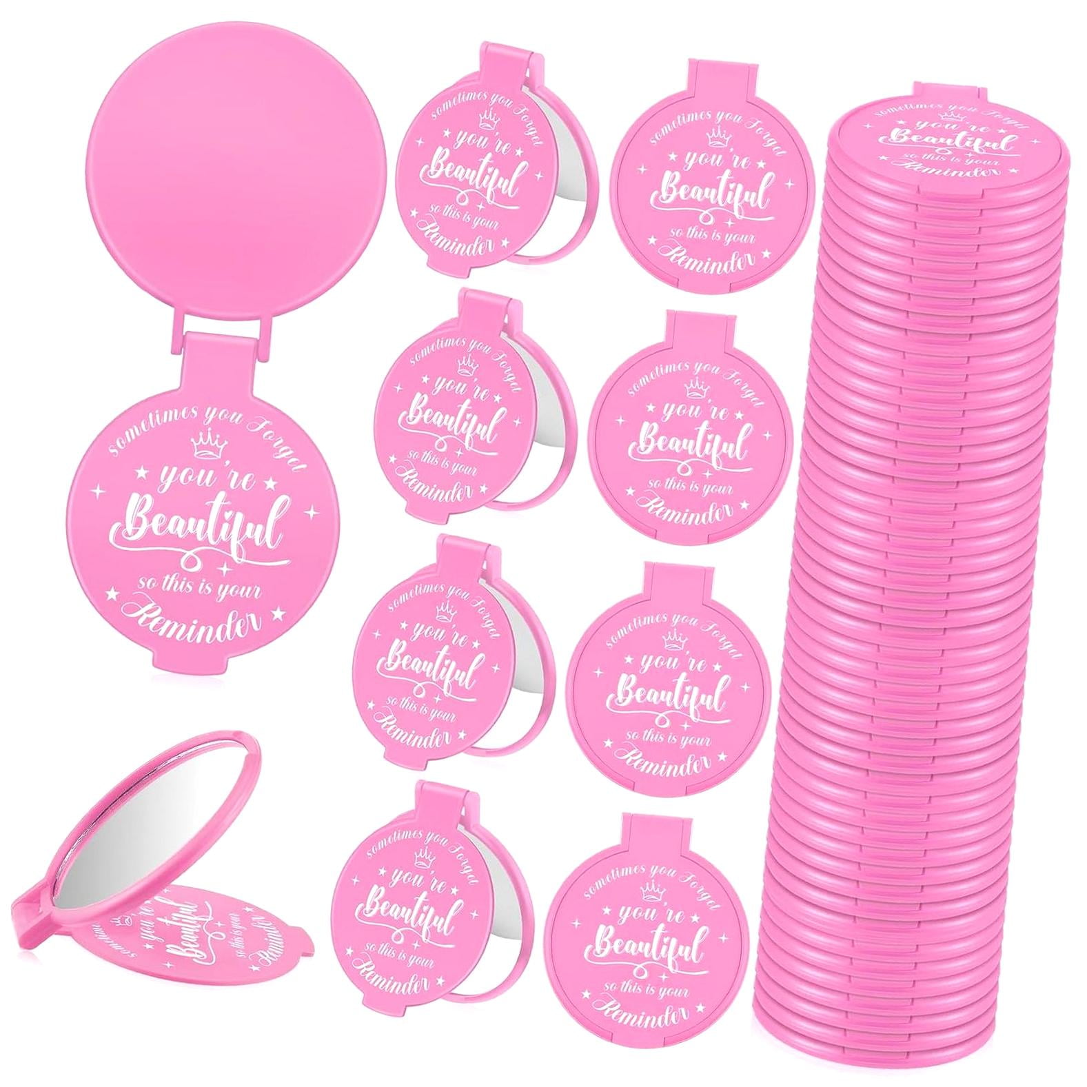 HYKE 36 Pcs 2.76 Inch Inspirational Compact Mirror Bulk Purse Small ...