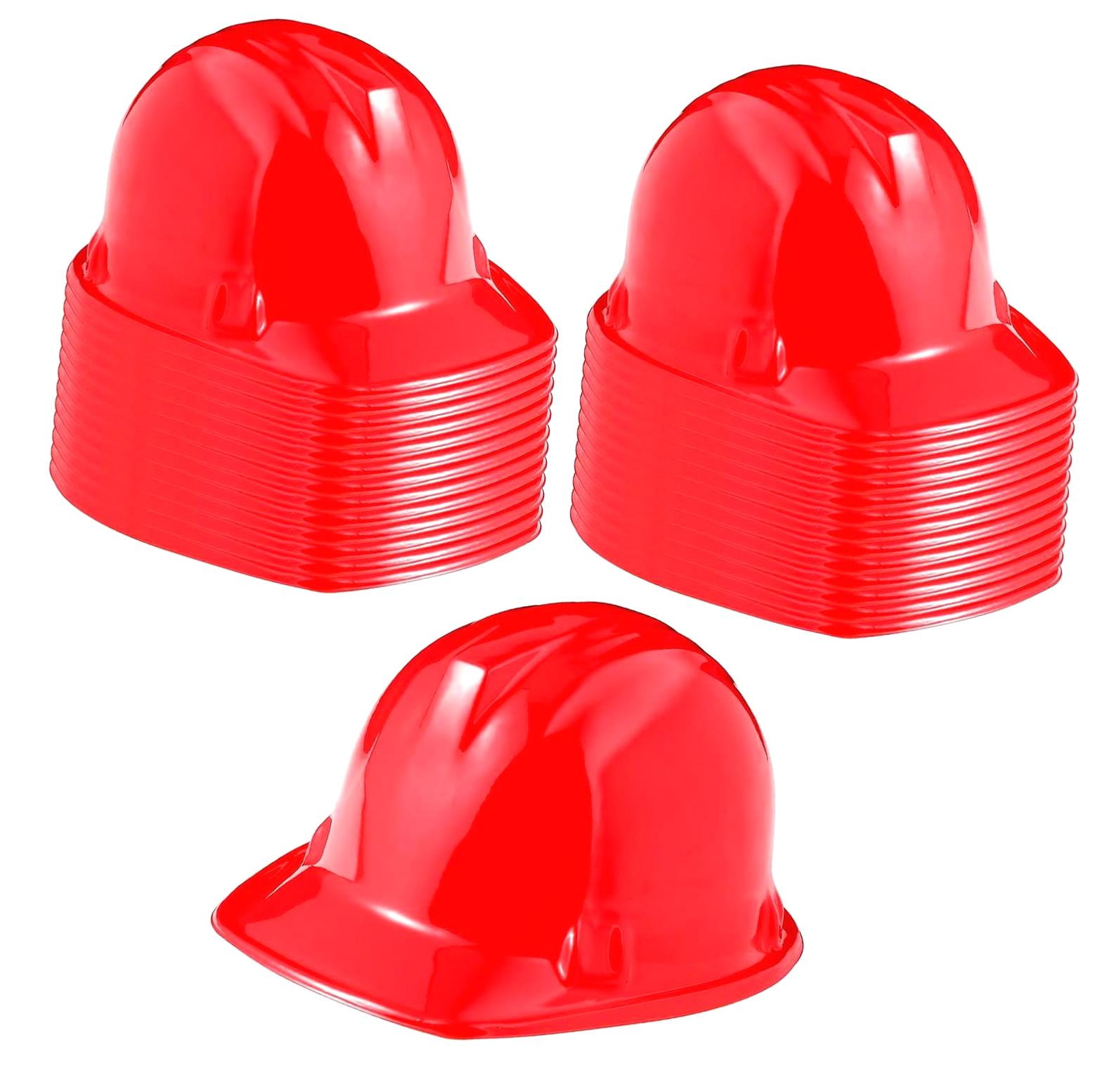 HYKE 36-Piece Construction Hats Bulk, Fun Plastic Worker Hats for Dress ...
