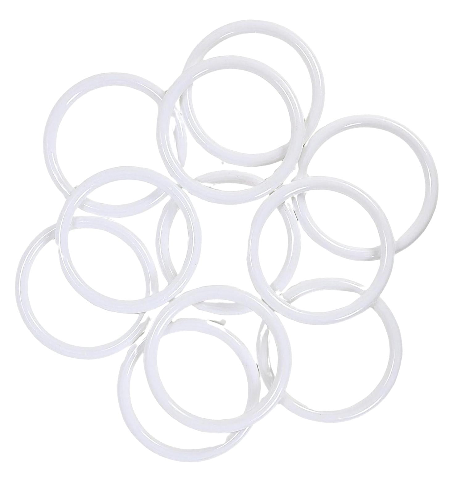 HYKE 4 Inch White Acrylic Craft Sheets, 5/16 Inch Thick, 12 Pieces ...