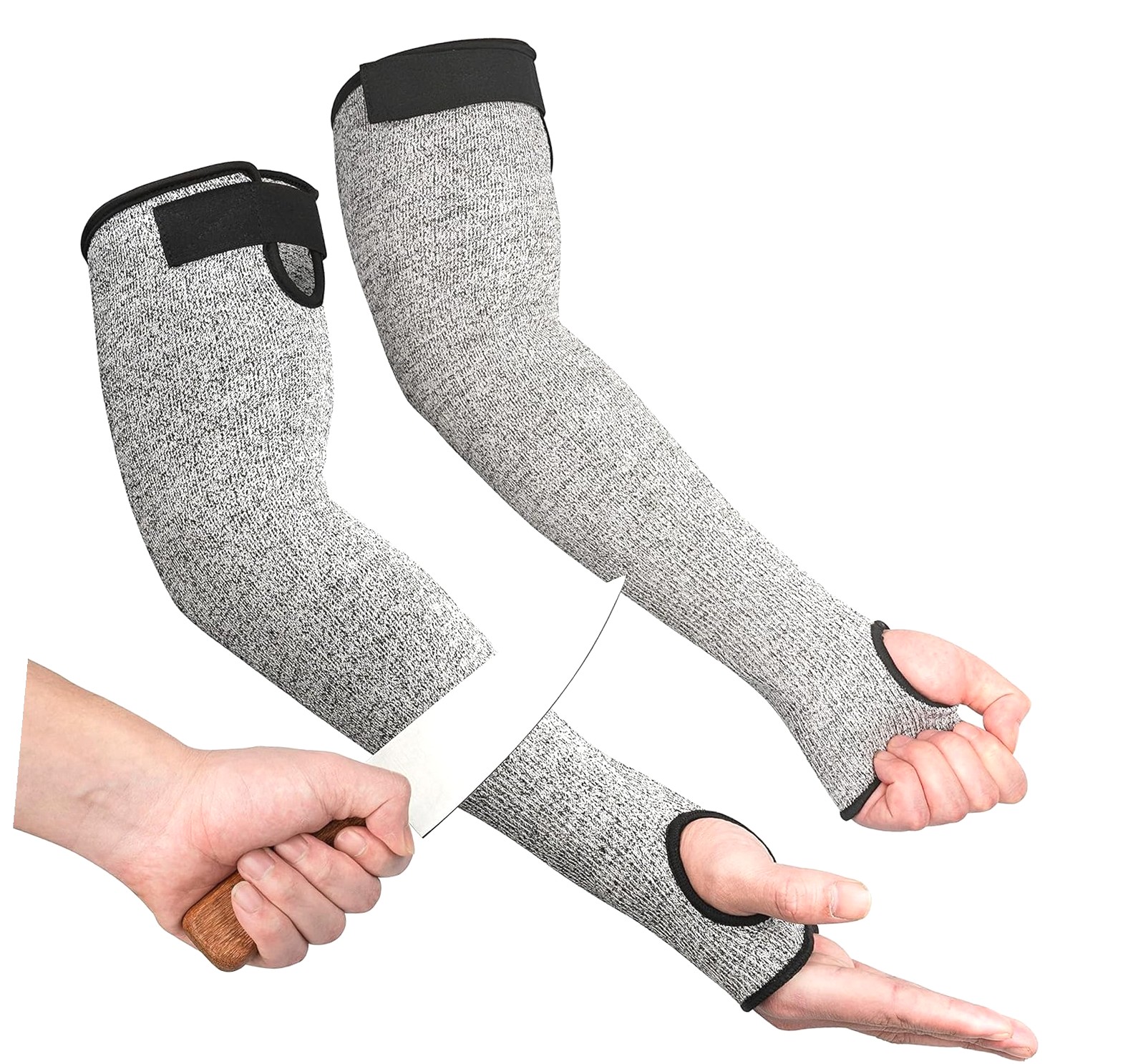 HYKE 4 Pairs Forearm Sleeves, Arm Protectors for Thin and Bruising, 3 ...