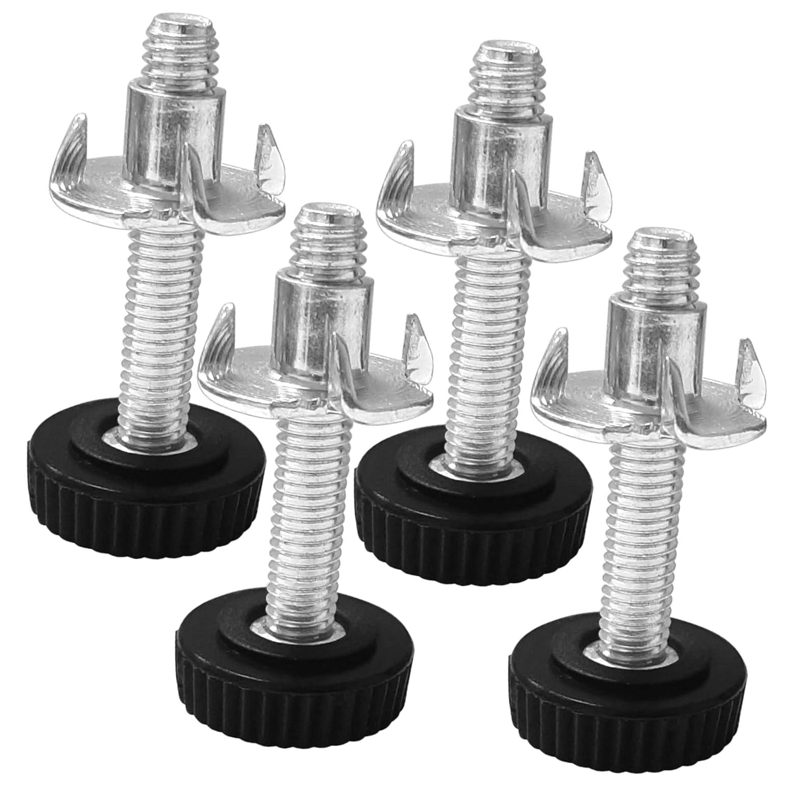 HYKE 4-Piece Adjustable Leveling Feet with M4, M5, M6 Threaded Foot ...