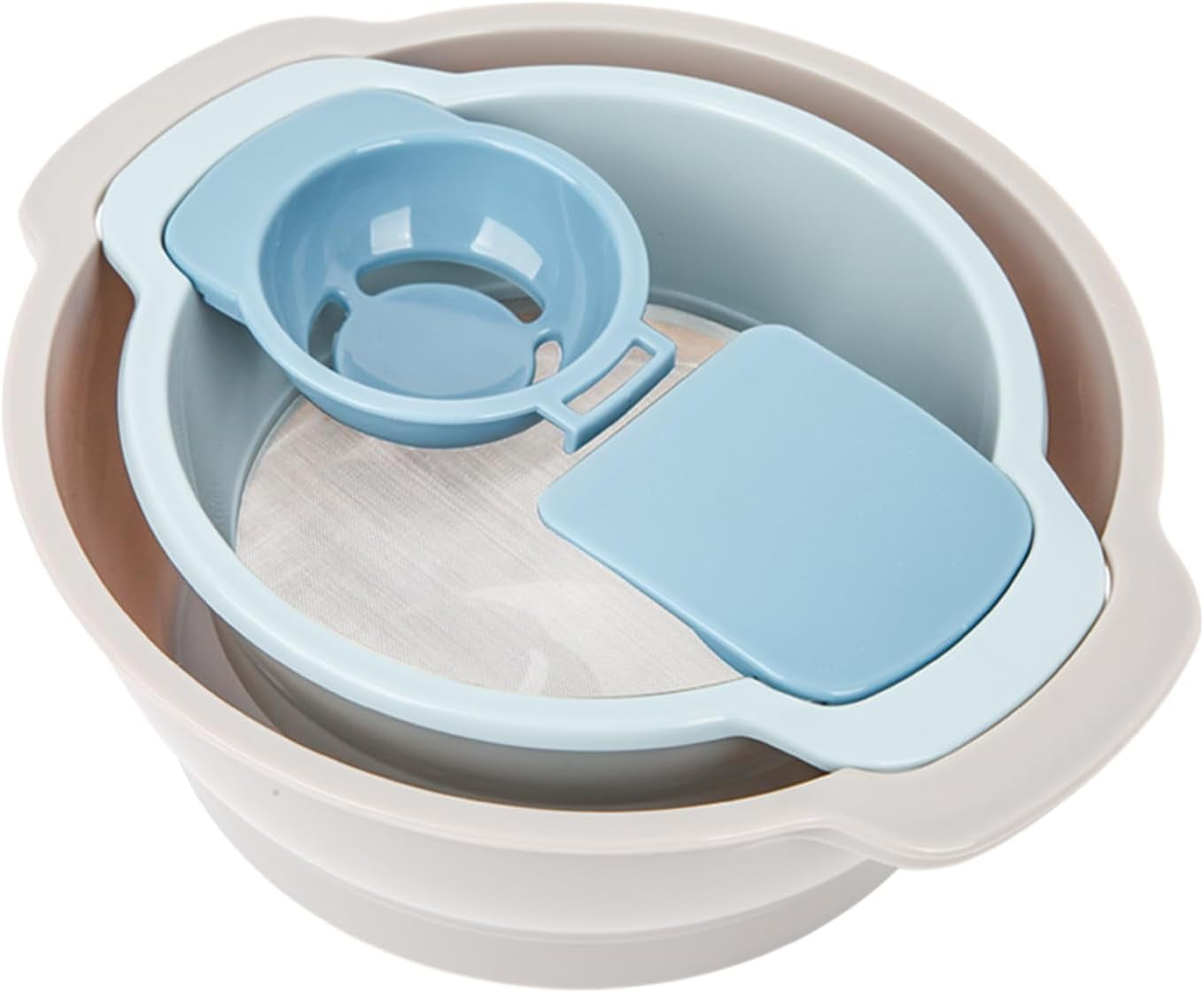 HYKE 4-in-1 Ba Tools Set, Flour Sifter | Egg Separator | Mixing Bowl ...