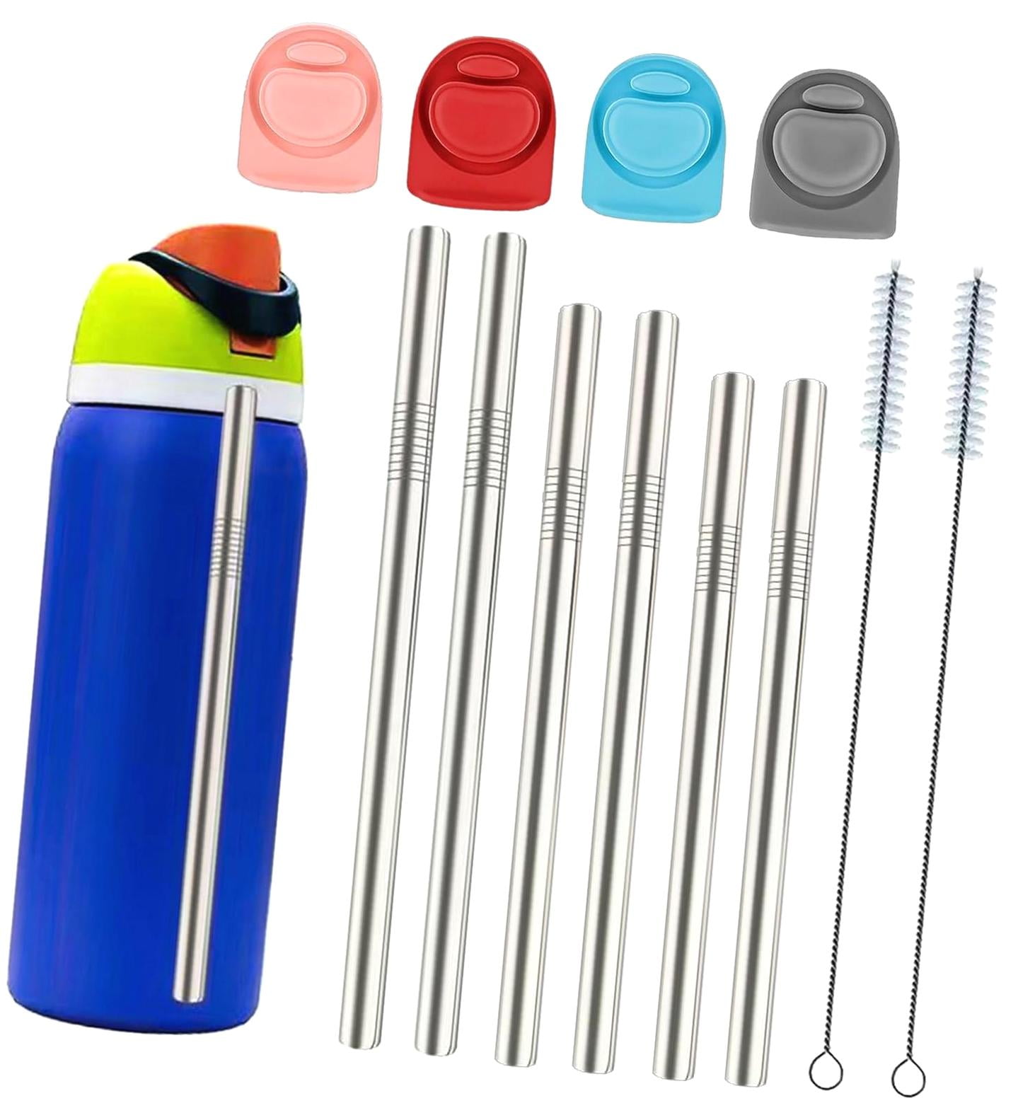 HYKE 4-piece stopper & 6-piece metal straw replacement set for Owala in ...