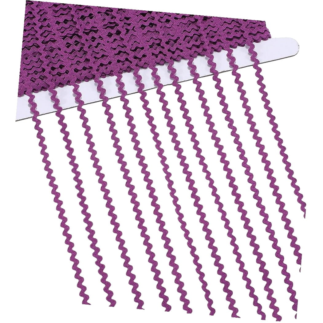 HYKE 44 Yards Rick Rack RIC Rac 1/8 inch Rickrack Lace Bending Fringe ...