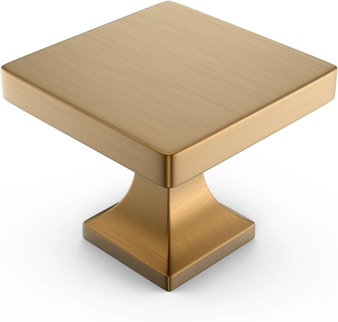 HYKE 5 Pack Champagne Bronze Cabinet Knobs resserDrawer Knobs Brushed Bronze Bathroom Pulls ...