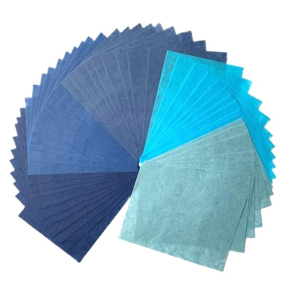 HYKE 50 Fiber Tree Paper Tissue Washi Paper Design Craft Suppliers Card ...