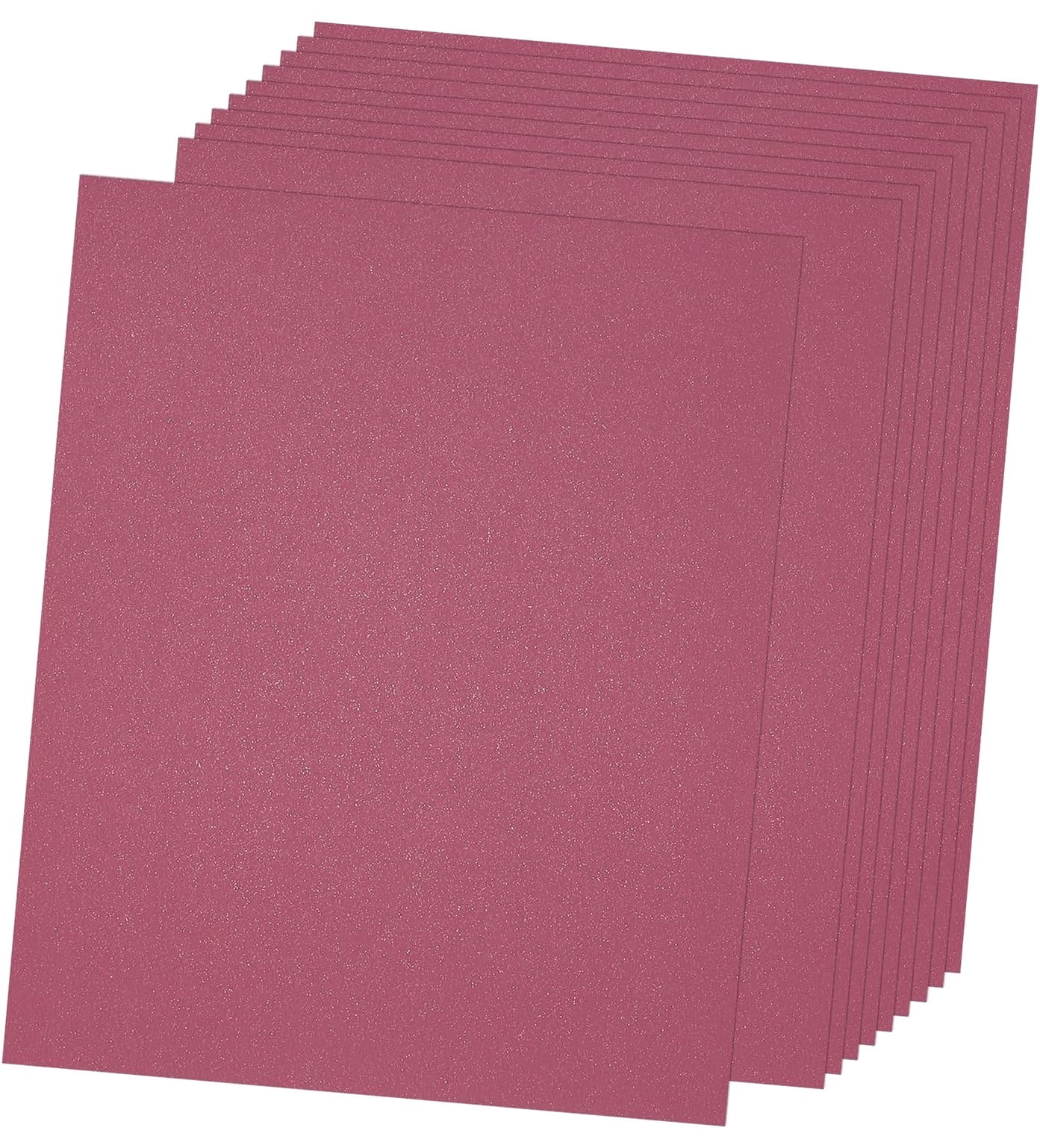 HYKE 50 Pcs Shimmer Cardstock Paper, 8 11 Inch Red Shimmer Paper ...