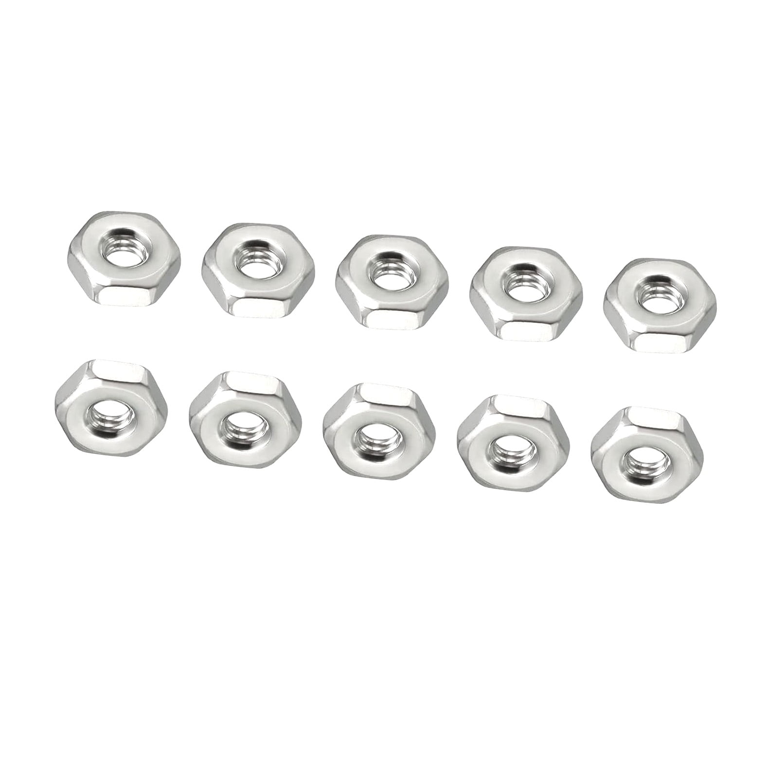 HYKE #6-32(UNC) Hex Nuts - 100Pack - Suitable for Garage Maintenance ...