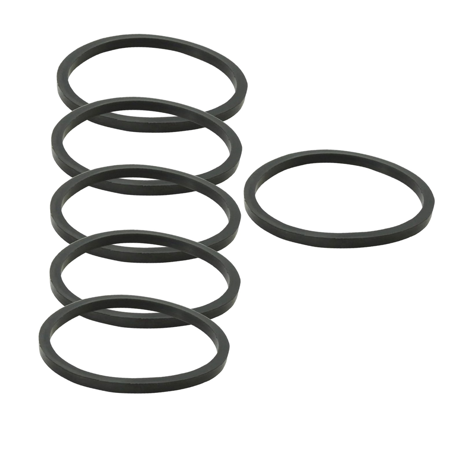 HYKE 6PCS Kitchen Sink Filter, Narrow Rubber Gasket for Drain Pipe ...