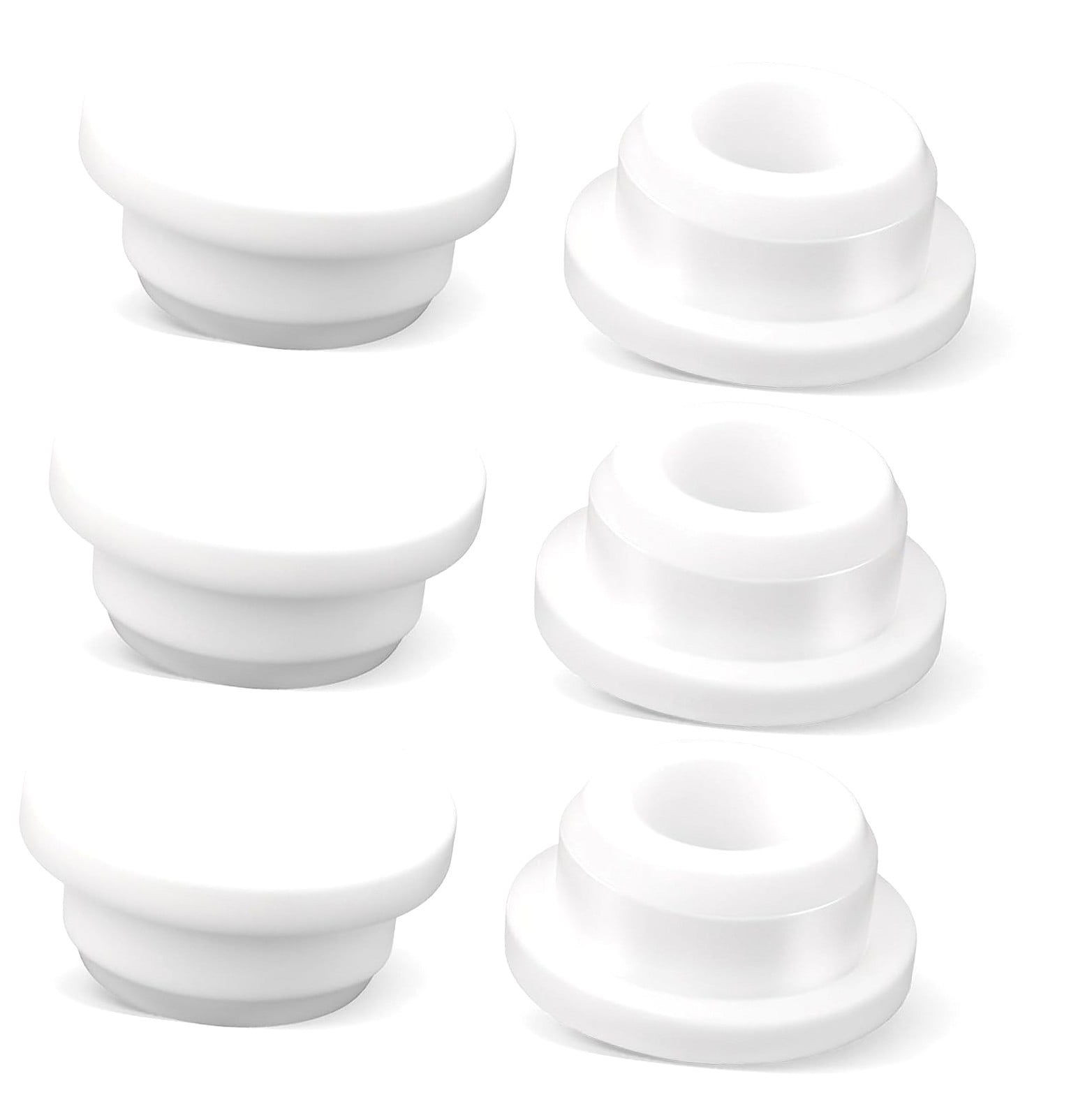 HYKE 6pcs Sink Spillover Rubber Sink Overflow Plug Caps Covers Sink ...