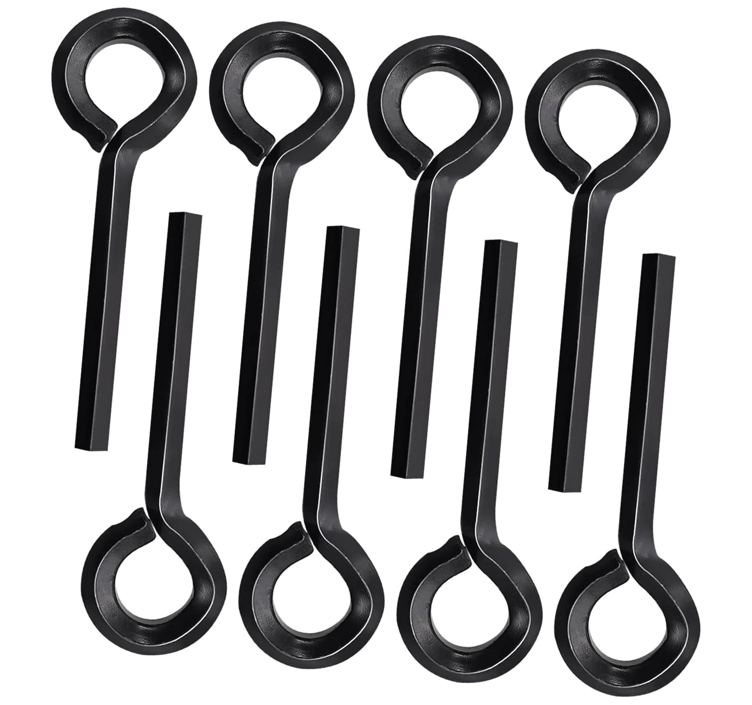 HYKE 8 pieces 7/32" Standard Hex Dogging Key with Full, Metal Wrench ...