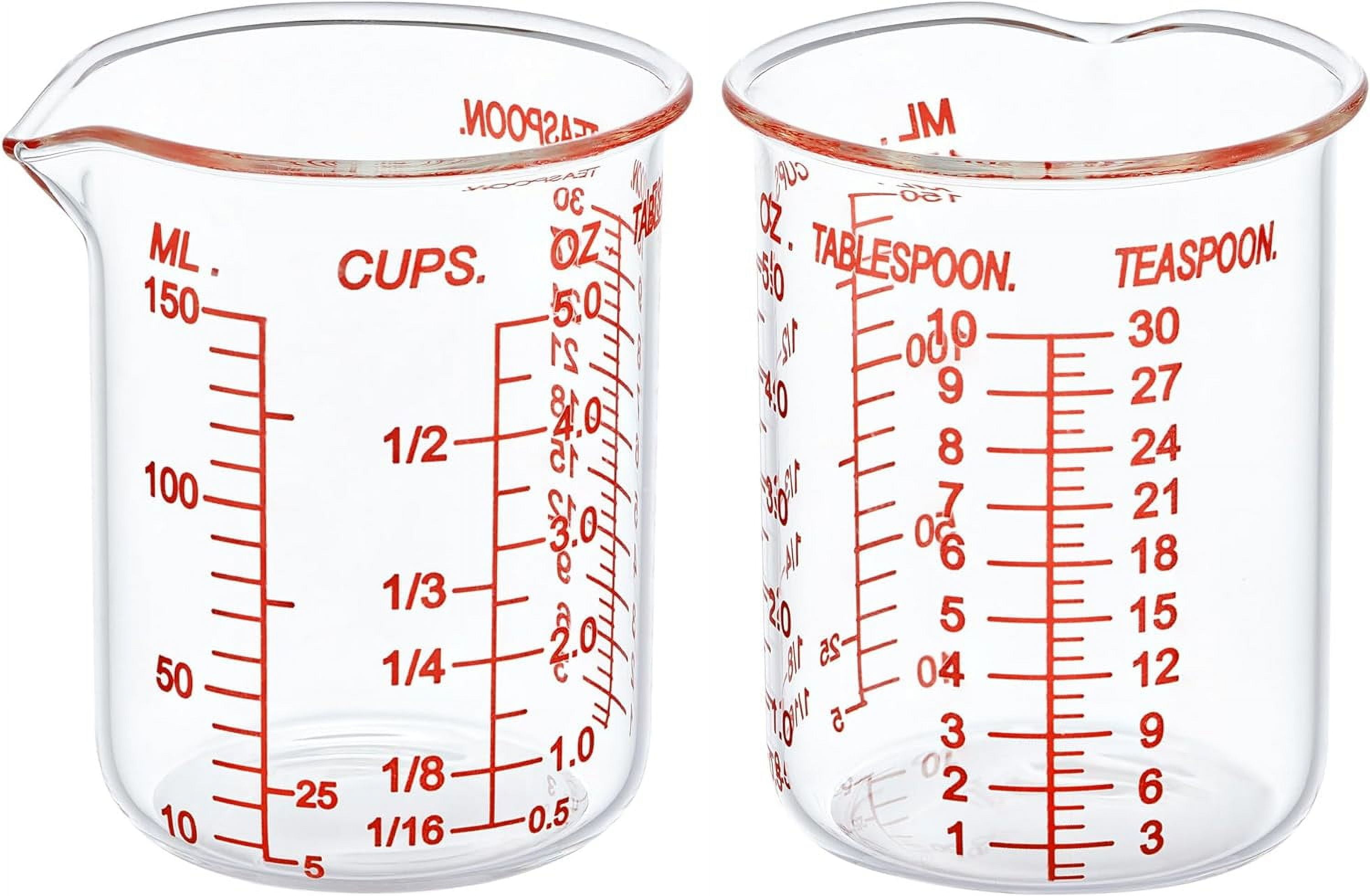 HYKE Ackers Etng Scale Measuring Glass V-Shaped Spout Made of High ...