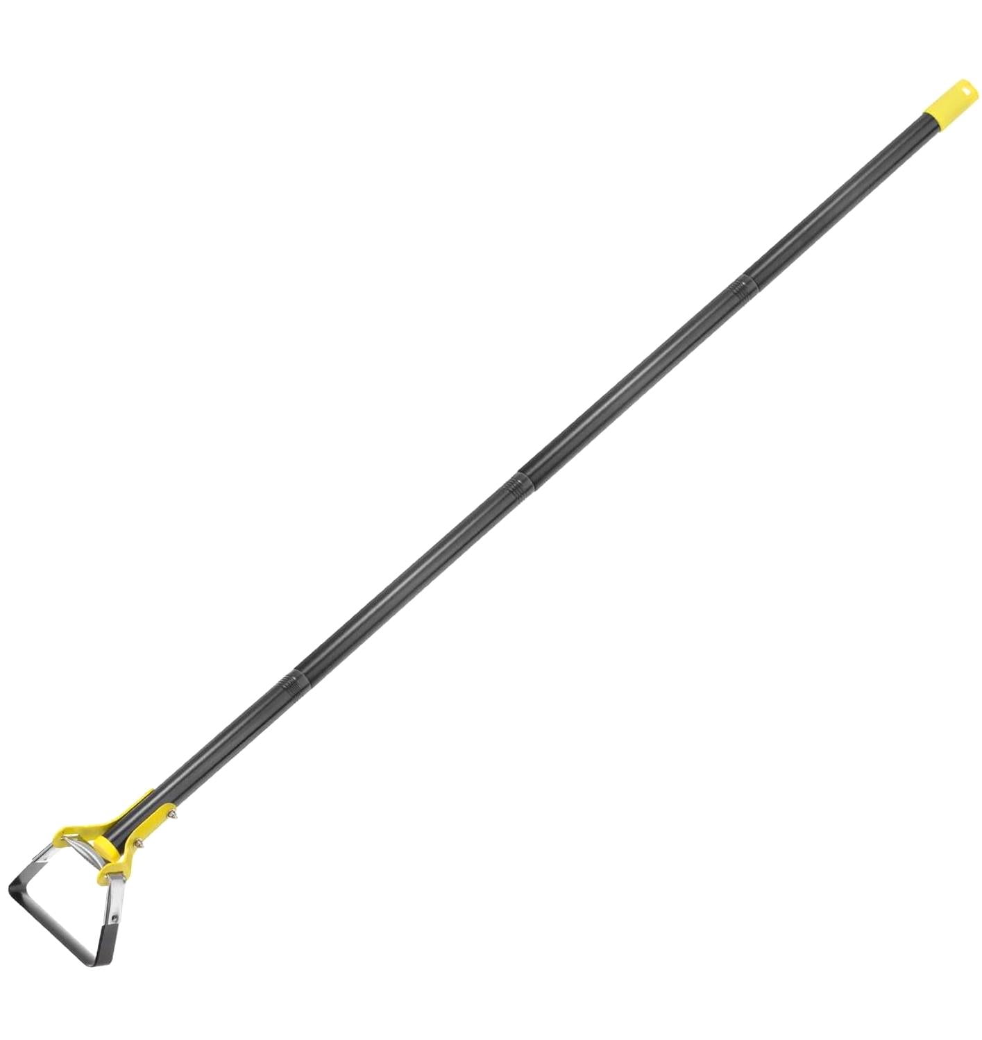 HYKE Adjustable Loop Weeding Hoe, 15-59 Inches Long Handle Garden Tool ...