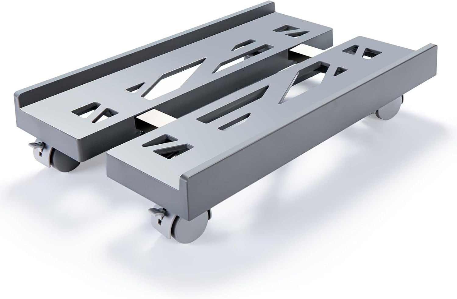 HYKE Adjustable Mobile CPU Stand, Ventilated Computer Tower Stand with ...