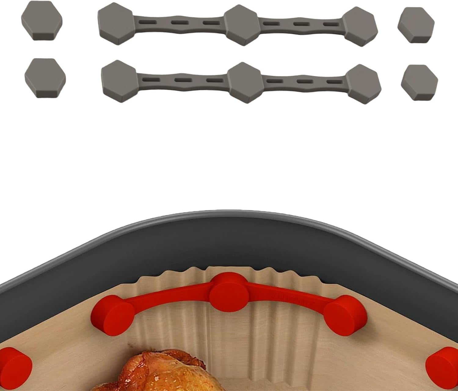 HYKE Air Fryer Magnet Silicone Buckle, Air Fryer Magnet Silicone Buckle ...