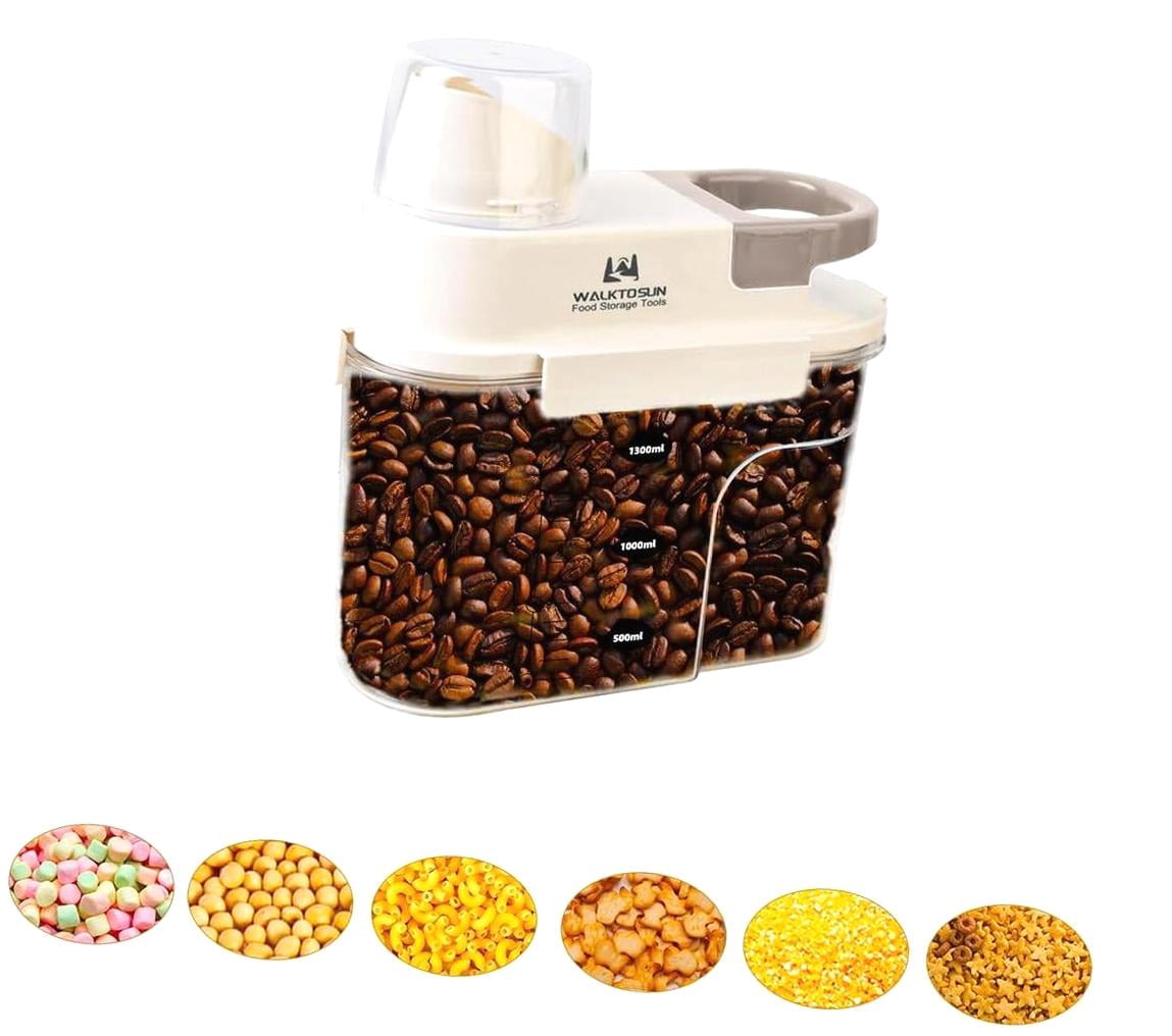 HYKE Airght Dry Grain Storage Containers Coffee Bean Nut Candy Canister ...