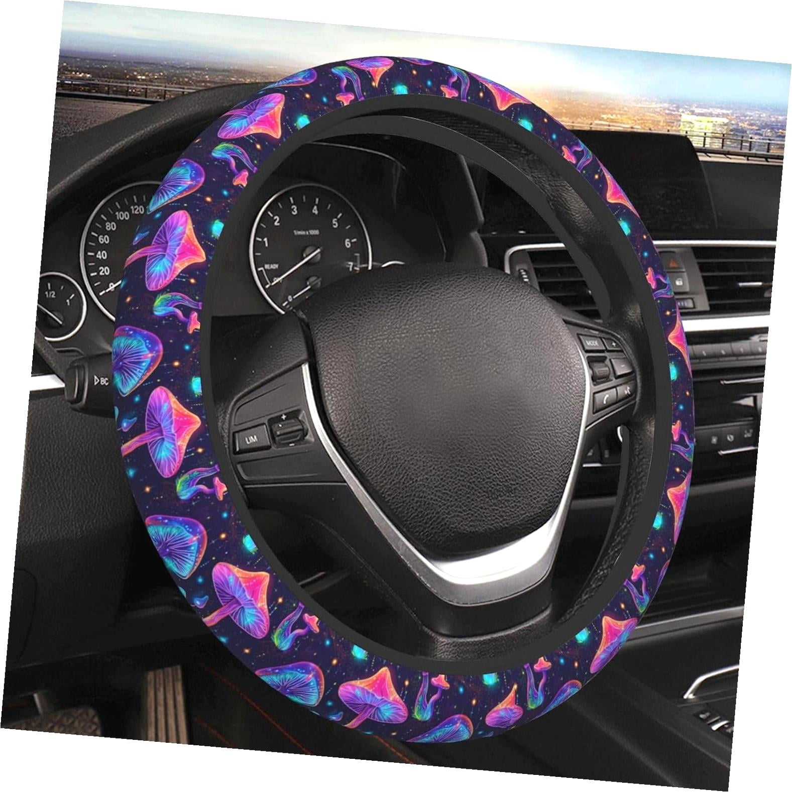 HYKE Assorted Cartoon Design 15 Inch Steering Wheel Protectors, Anti ...