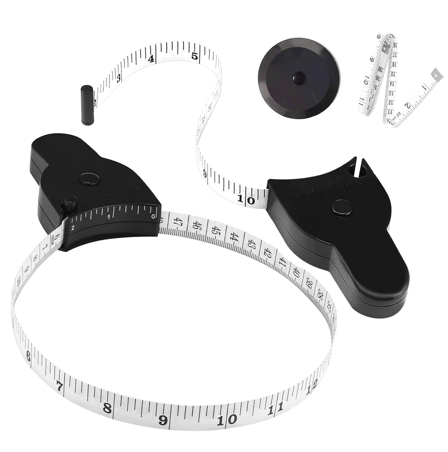 HYKE Automatic Telescopic Tape Measure, Body Measurement Tape 60 inches ...