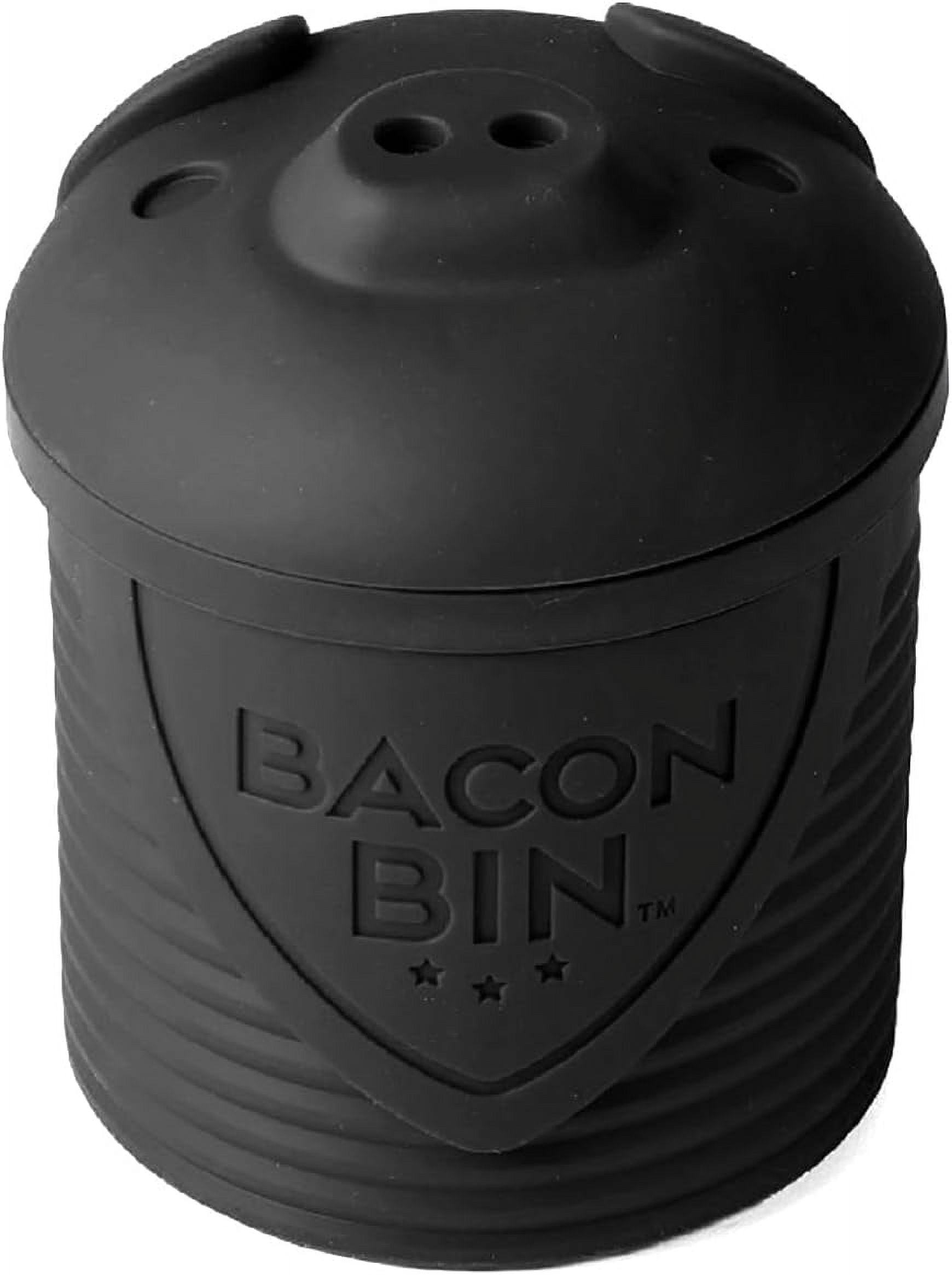 HYKE Bacon Bin Grease Strainer & Collector | Family Friendly Kitchen Tools | Fun & Functional ...