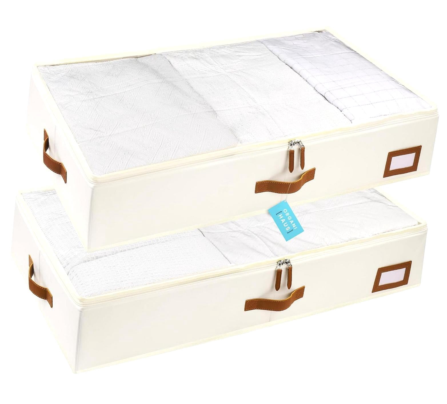 HYKE Under Bed Storage Bins, Bedroom Organizers and Storage Containers ...