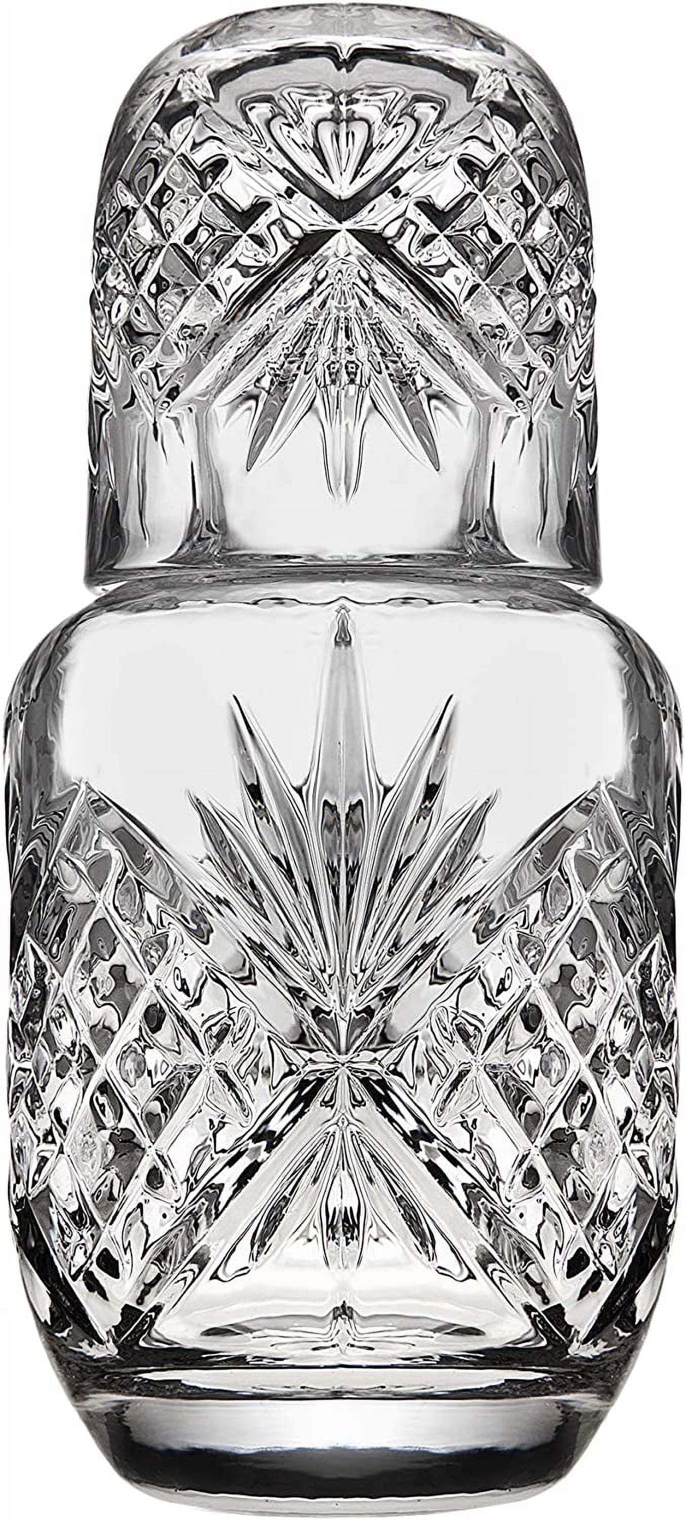 HYKE Bedside Night Carafe - Cup and Bottle to Keep Next To Your Bed for ...