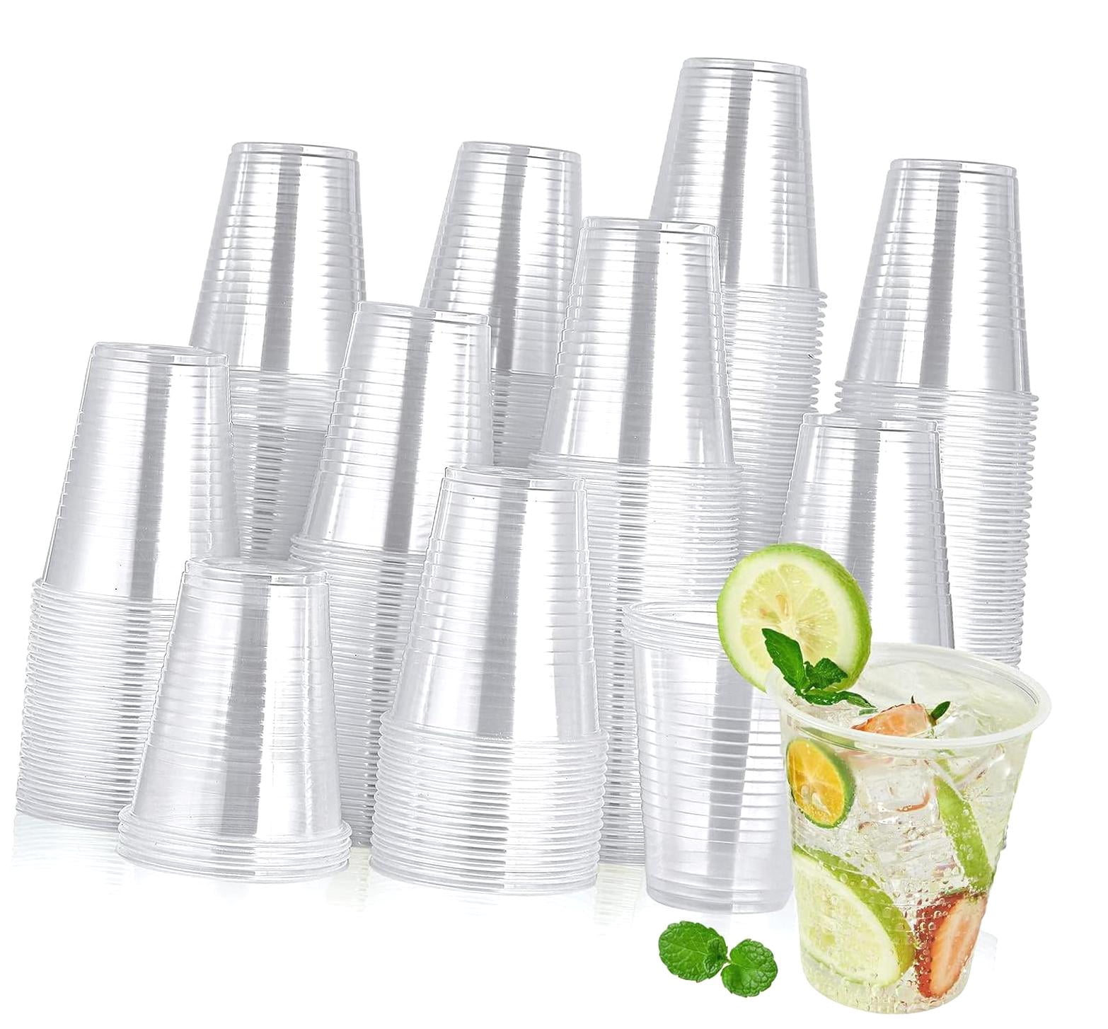 HYKE Bee 280 Pack 16oz Clear Plastic Cups, Suitable for Both Cold and ...