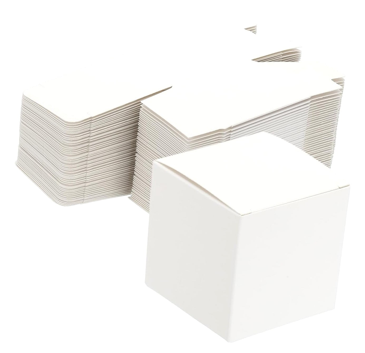 HYKE Boxes with , 50 Pieces 2.36x2.36x2.36 Inch Paper Favor Boxes ...