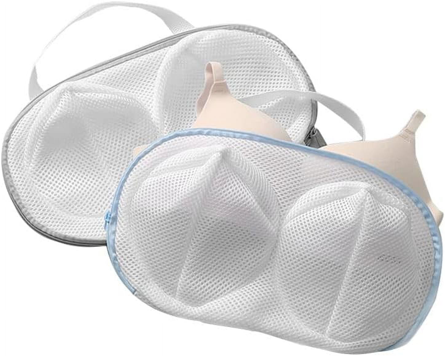 HYKE Bra Wash Bag Set of 2 Mesh Laundry Washing Bags with Premium Zir ...