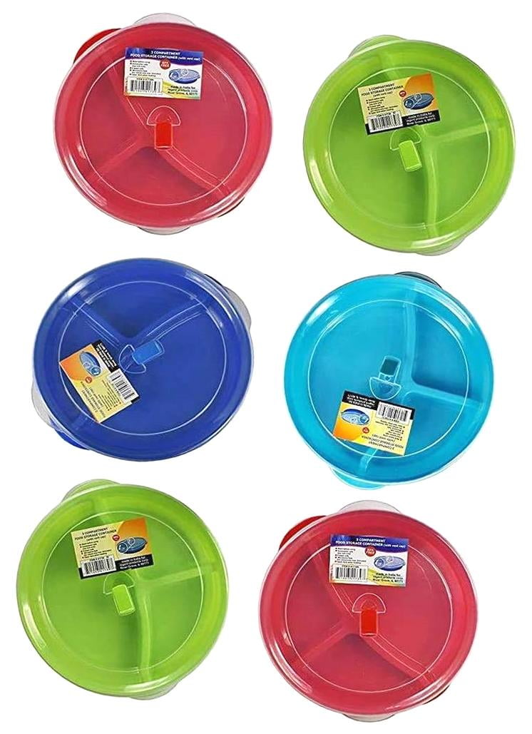 HYKE CL17389 Microwave Food Storage Tray Containers - Walmart.com