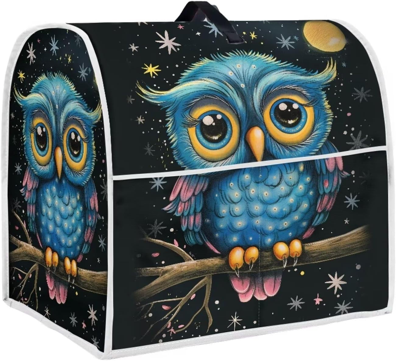 HYKE Cartoon Owl Stand Mixer Cover Kitchen Appliance Cover for 4.5-5 ...