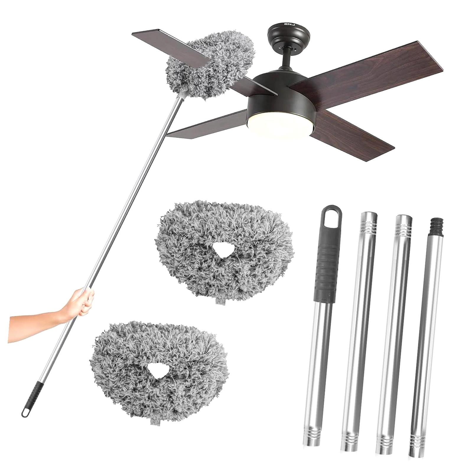 HYKE Ceiling Fan Cleaner Duster, 2 Pack Microfiber Duster with ...