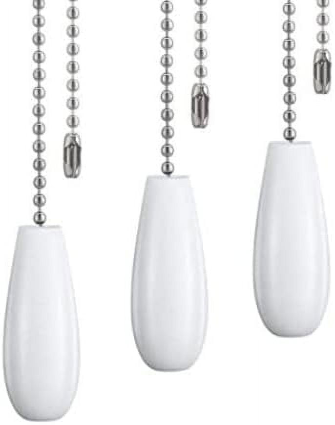 HYKE Ceiling Fan Pull Chain Extender, Wooden Decorative Pendant ...