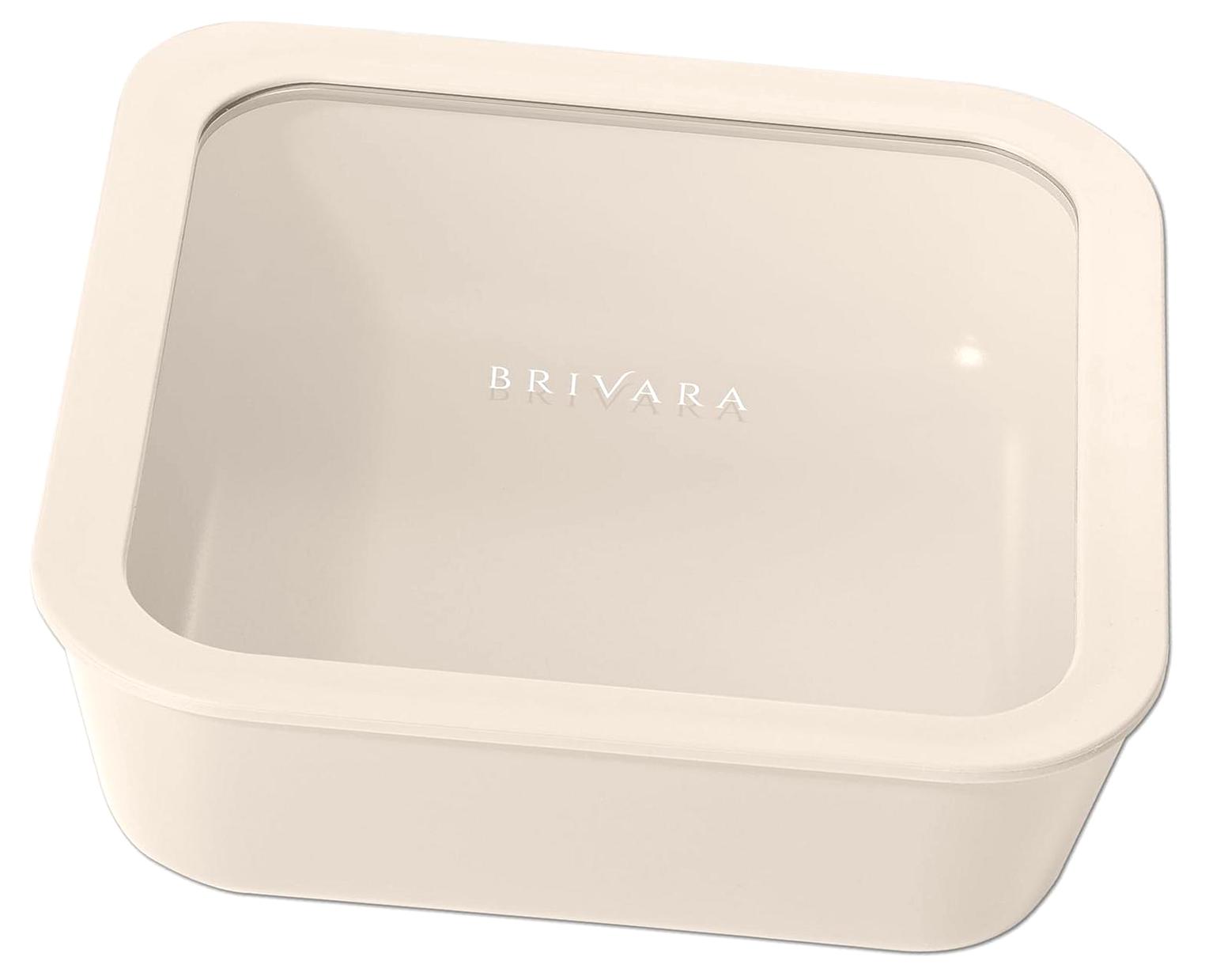HYKE Ceramic Glass Food Storage Container | No PTFE, PFOA, PFAS, and ...