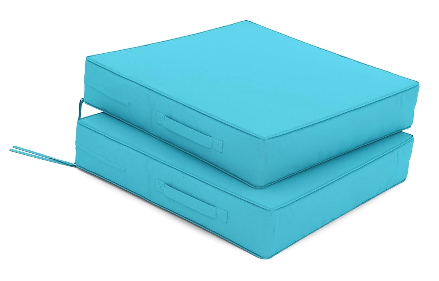 HYKE Chair Cushions 22 X 22 X 4 Inch Seat for Furniture, Sofa Couch ...