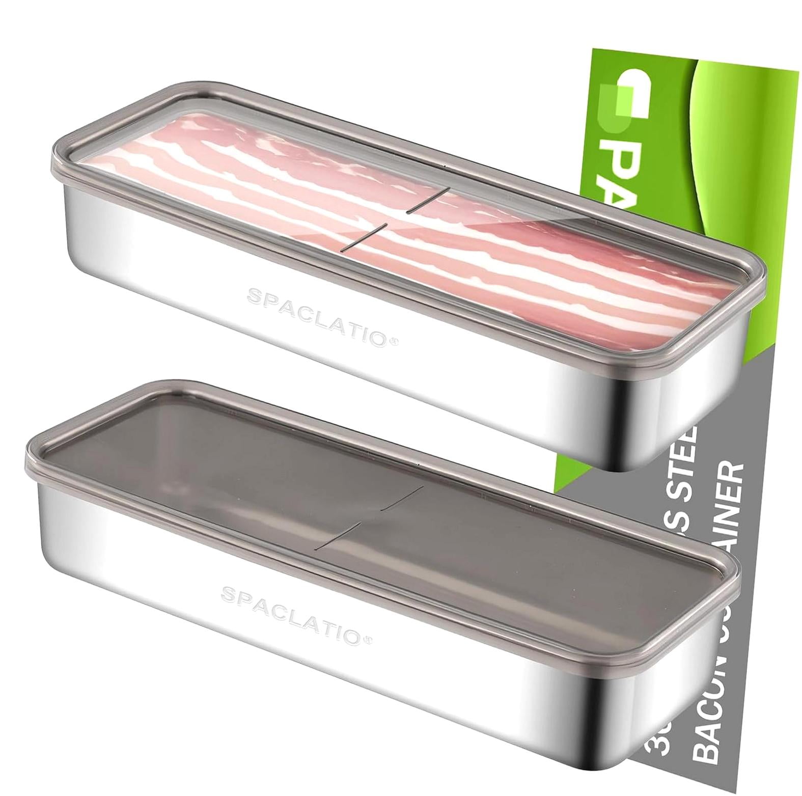 HYKE Cheese Container for Refrigerator, 1 Pack 304 Stainless Steel ...