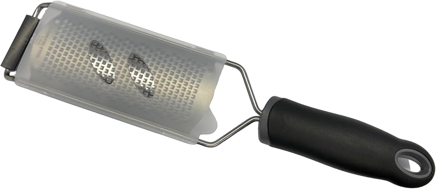 HYKE Cheese Graters with Handle, Stainless Steel on Zester Grater ...
