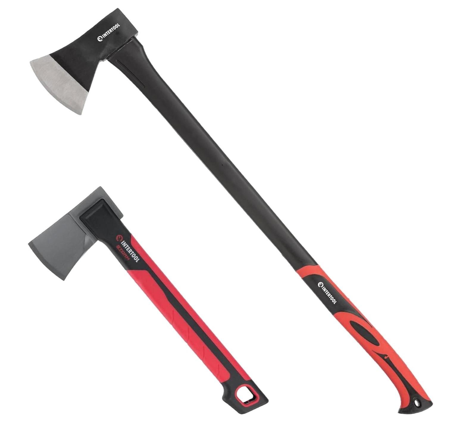 HYKE Chopping Axe and Hatchet Set, Includes 36-Inch Axe and 14-Inch ...