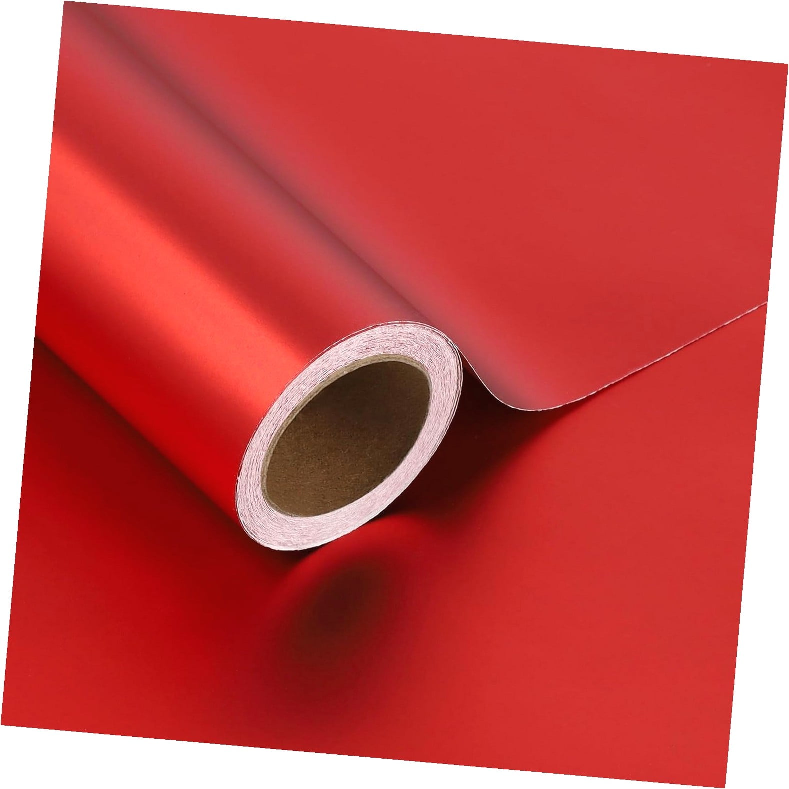HYKE Christmas Inch 33 Feet (46.7 sq. ft. total) Matte Red Design ...