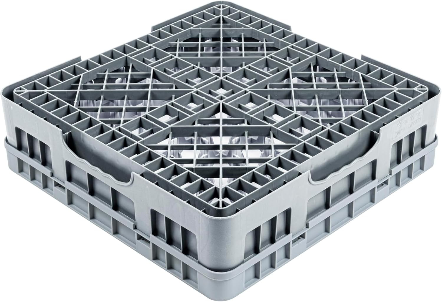 HYKE Clean T fessional 49 Compartment Glass Rack,1 Heavy Duty Durable ...