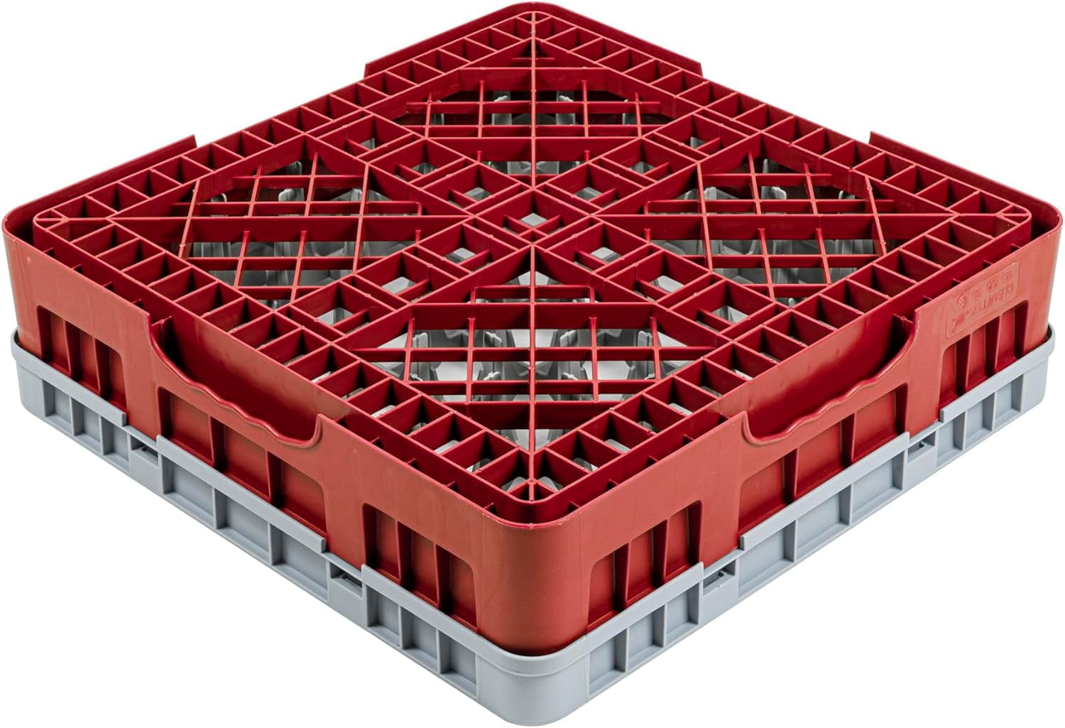 HYKE Clean T fessional 9 Compartment Glass Rack,1 Heavy Duty Durable ...